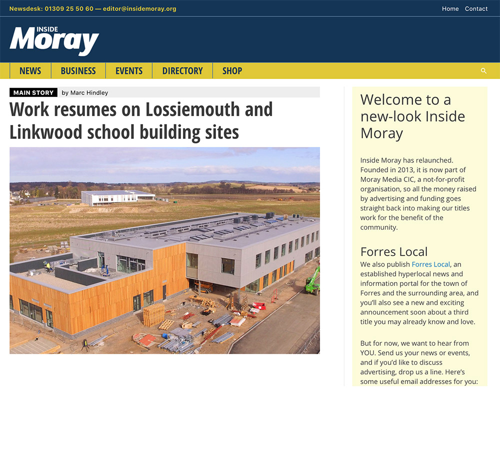 Moray Local CIC – Community Interest Company